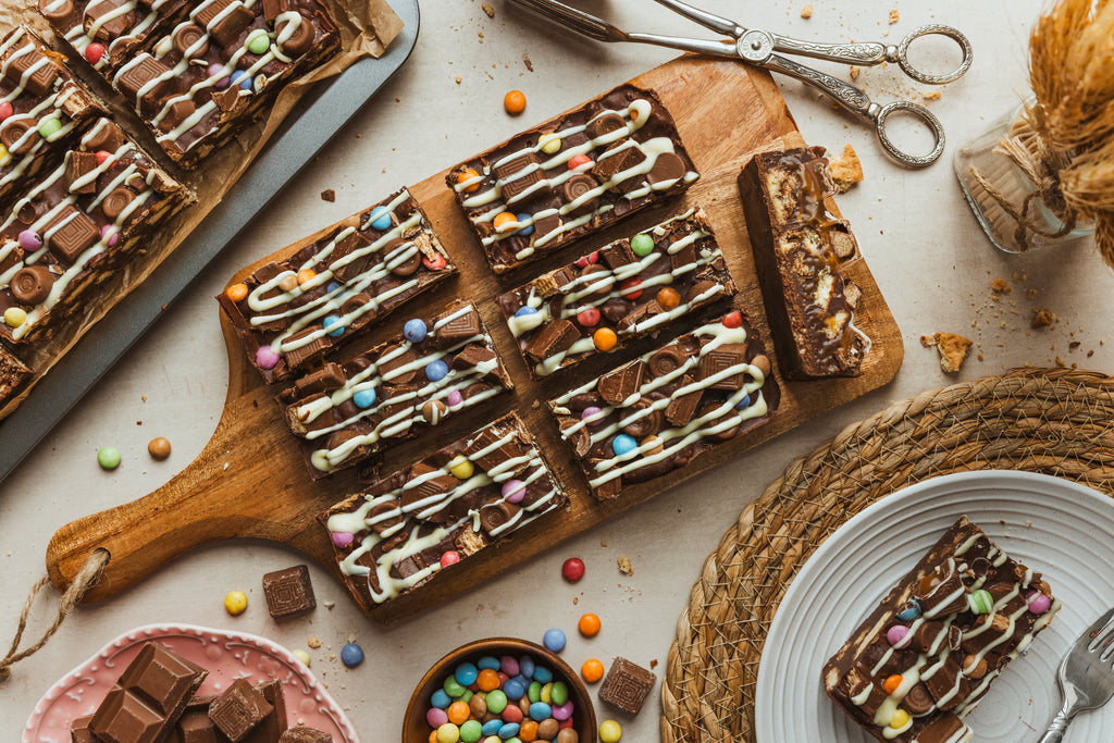Scrumdiddlyumptious Chocolate Tiffin | Studio Bakery